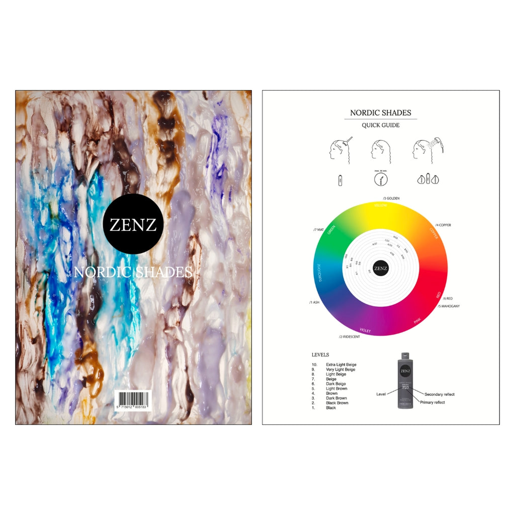 NORDIC SHADES QUICK GUIDE | ZENZ Organic Professional – ZENZ Organic ...